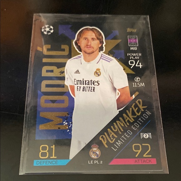 Topps | Toys | Topps Playmaker Limited Edition Card Blue And Gold ...